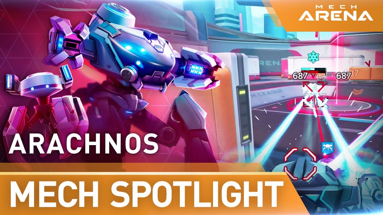 Mech Arena | Mech Spotlight | Arachnos - YouTube