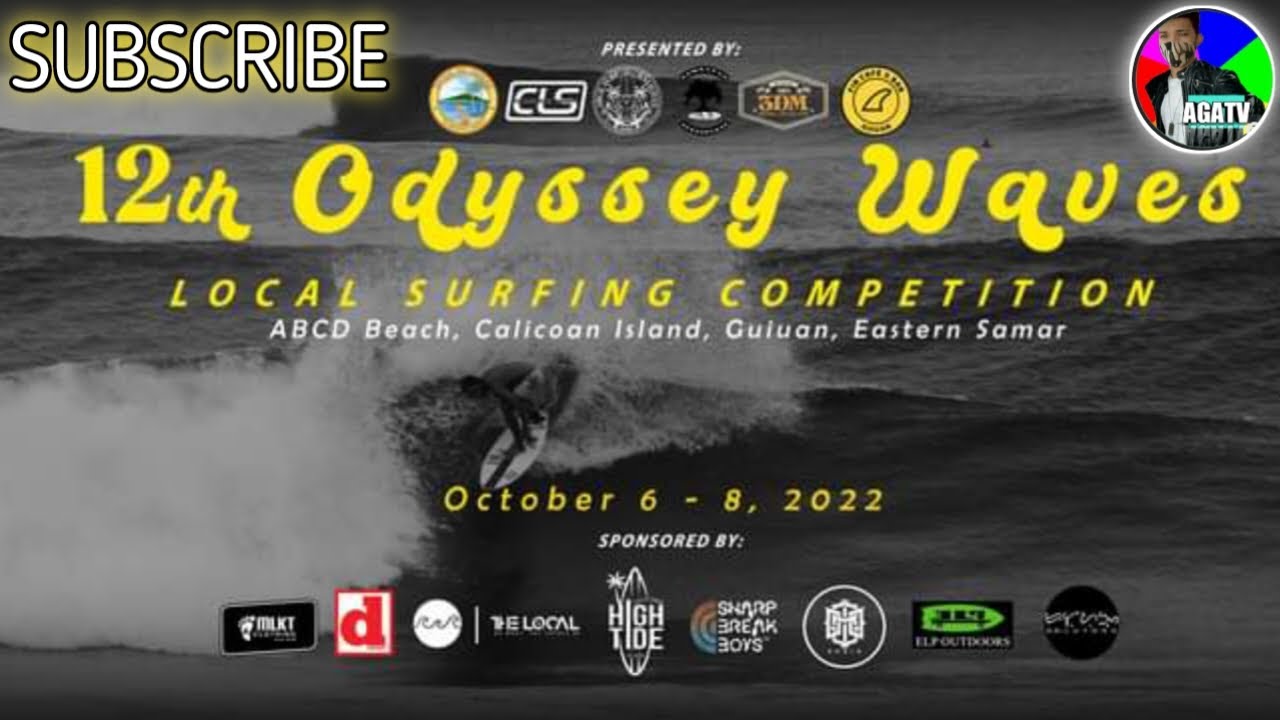 12TH ODYSSEY WAVE LOCAL SURFING COMPETITION ABCD Beach, Calicoan Island ...