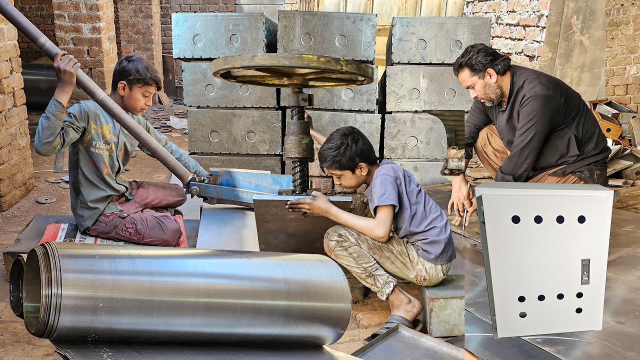 How Electric Pannel Boxes Are Made For Industrial Use - YouTube