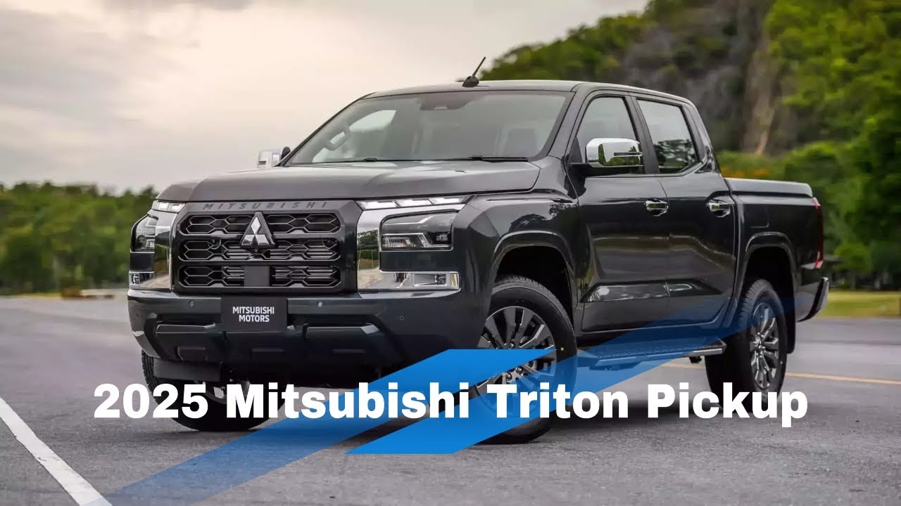 All New 2025 Mitsubishi Triton Pickup Unveiled - Better Than Ford ...
