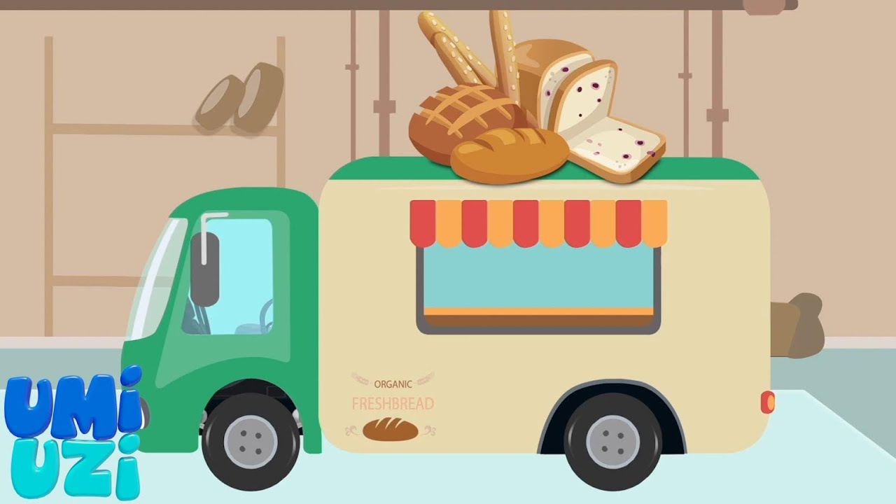 Food Truck, Car Wash Video, Vehicles for Toddlers by Umi Uzi - YouTube