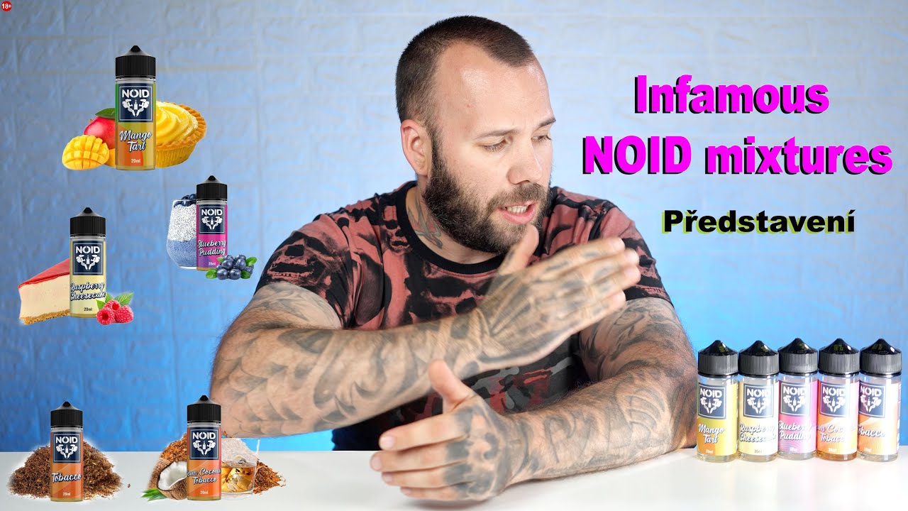 Infamous - NOID Mixtures - Představení vlastní řady liquidů - YouTube