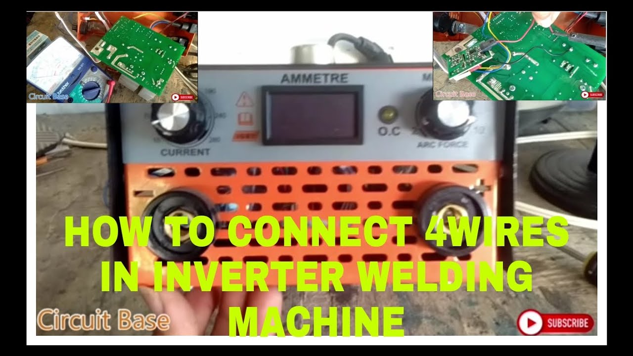 HOW TO CONNECT 4 WIRES IN INVERTER WELDING MACHINE(tagalog) - YouTube