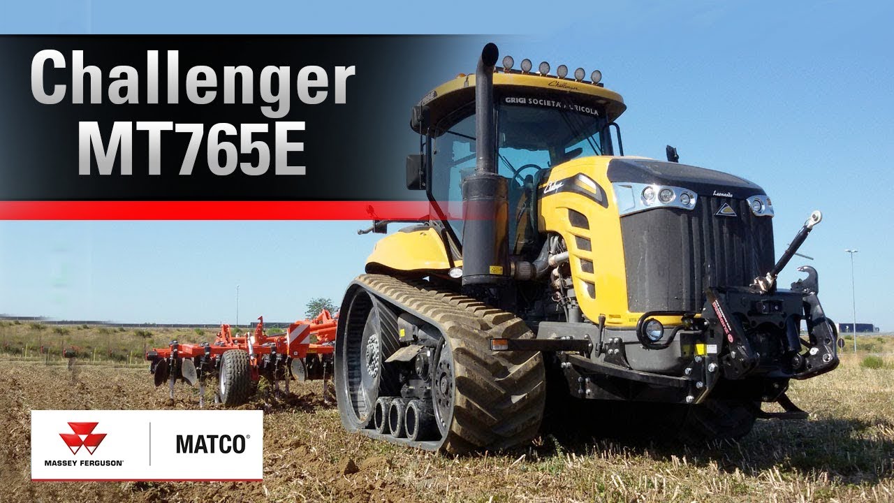 Challenger MT765E - YouTube