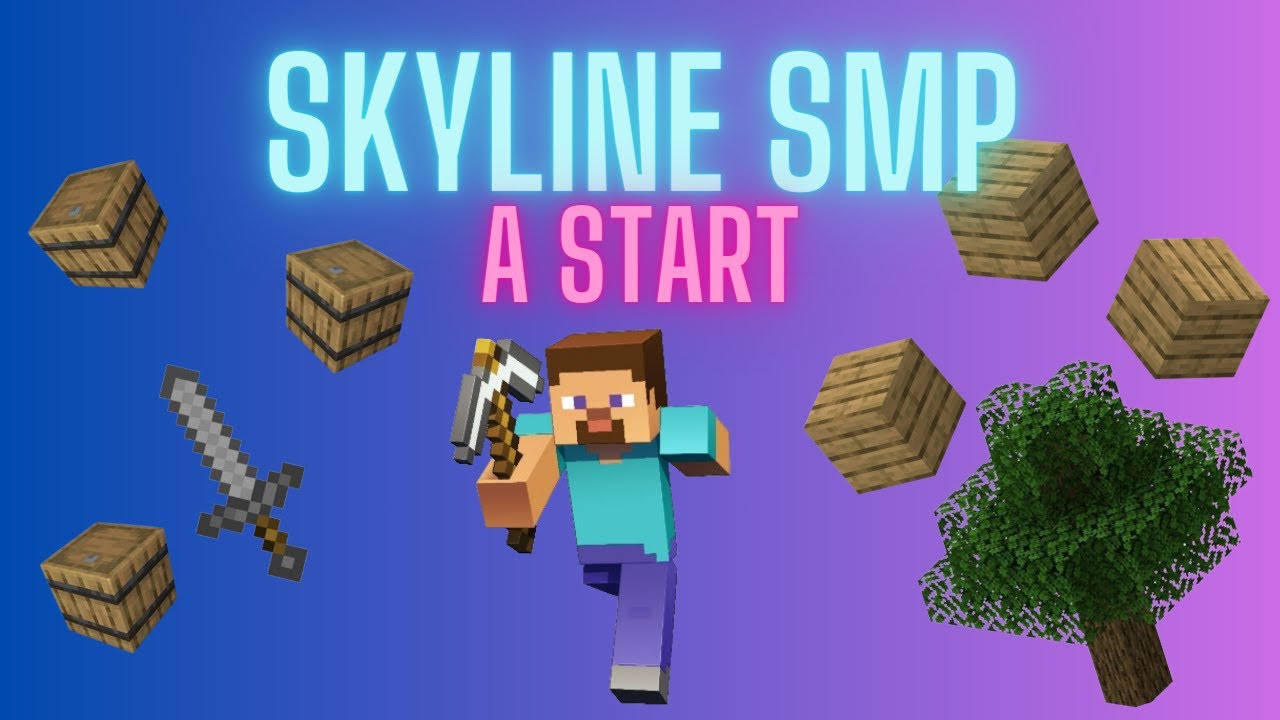 SkyLine SMP, A Start, Ep.1 - YouTube