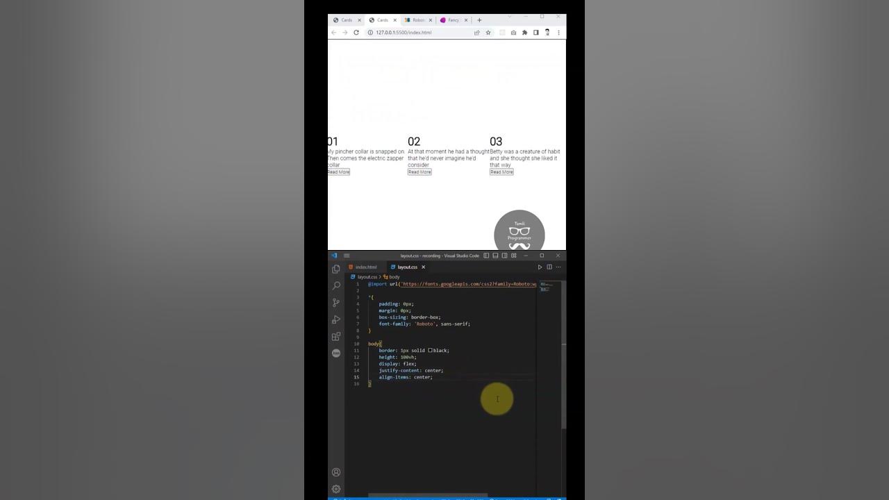 CSS Water Drop Cards UI with Hover Effects - Part - 3 - YouTube