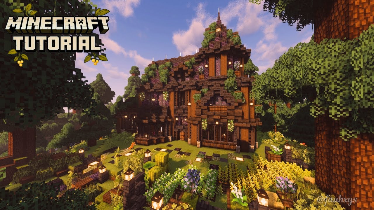 Minecraft | Shadowspire Cottage Tutorial 🔮🏰 - YouTube