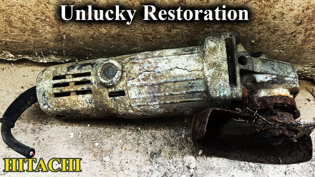 I Fail to Restore This Electric Grinder Why? /Electric Grinder 125mm ...