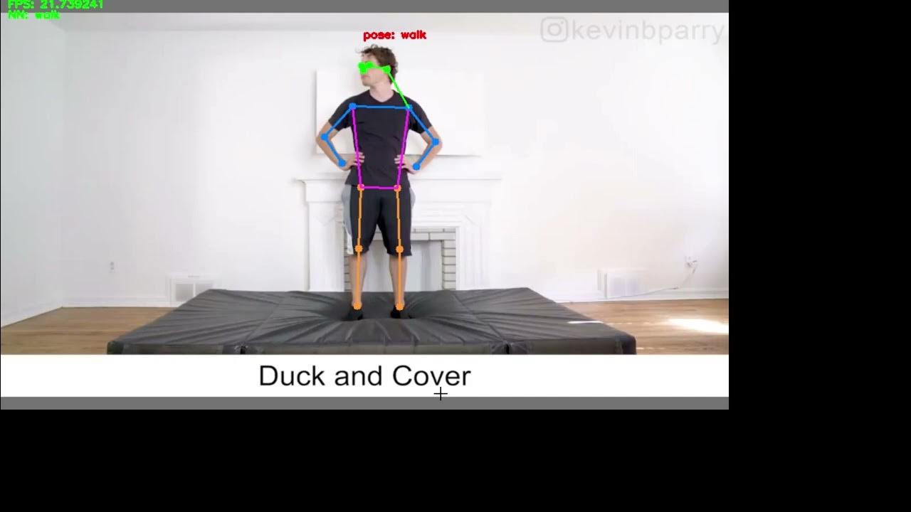 YoloV7 + NN pose classificator - YouTube