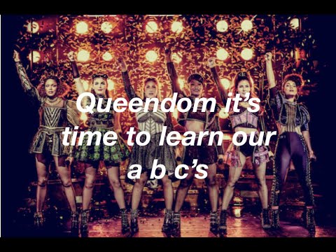 Learn the alphabet with Six the Musical but it's just the script - YouTube