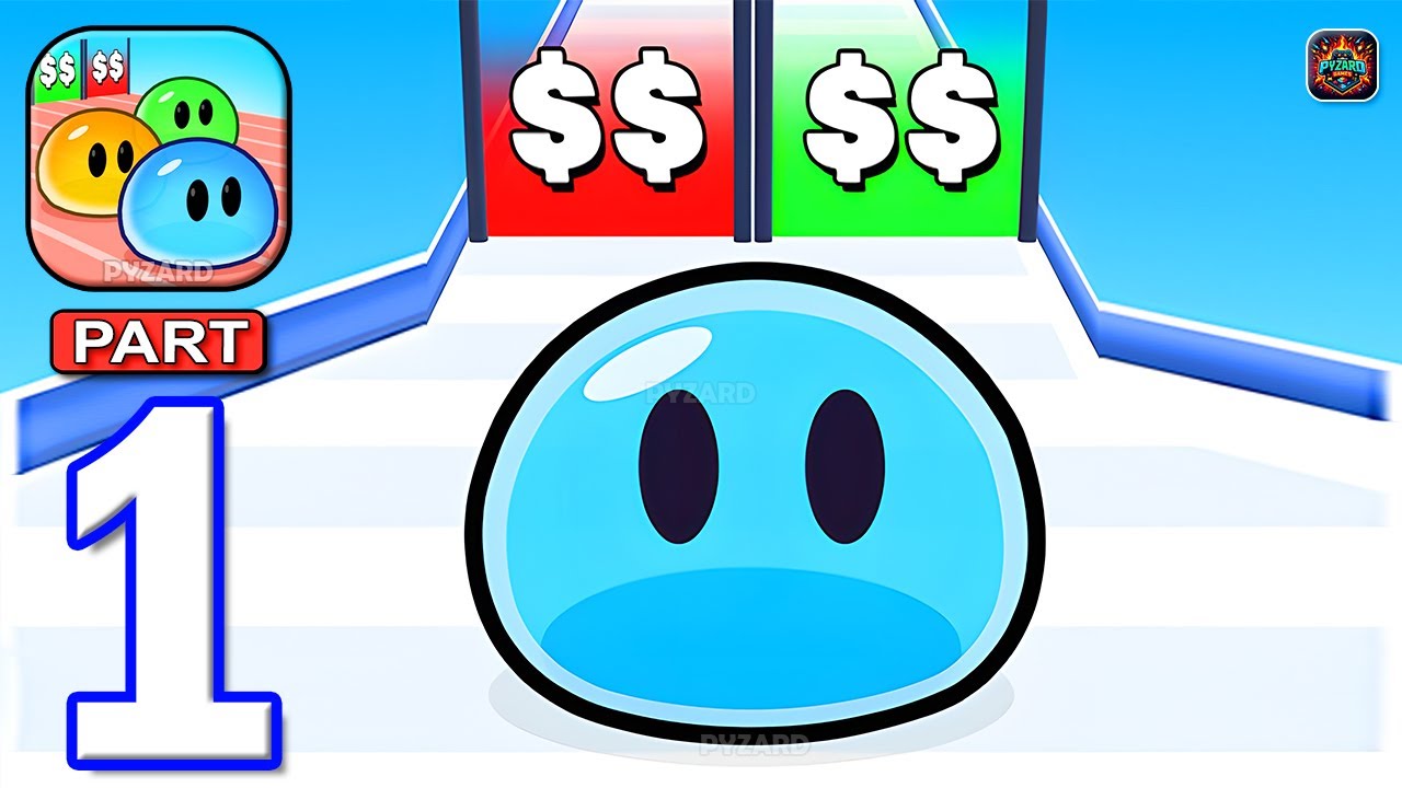 Slime Run Race・Running Games - Gameplay Walkthrough Part 1 Slime Run ...