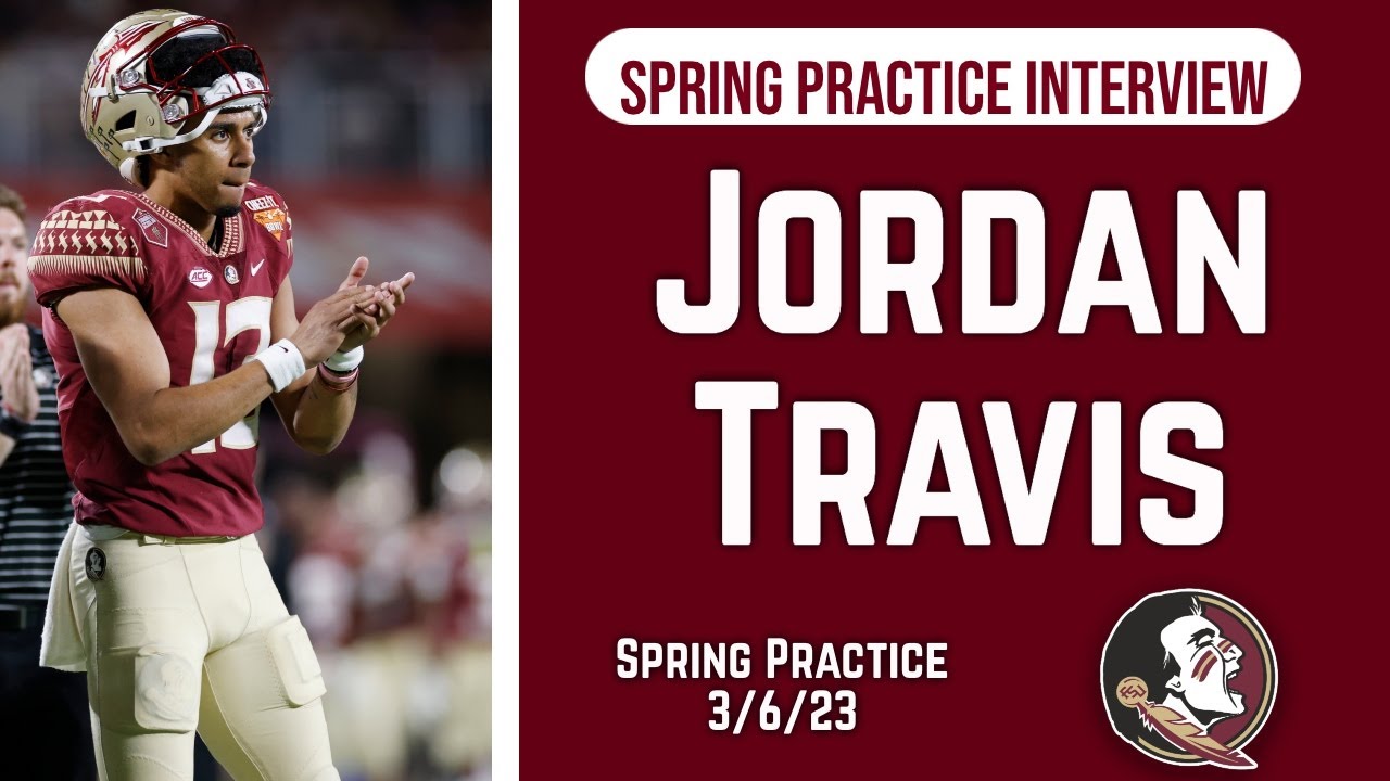 FSU Football | Jordan Travis on leadership heading into final spring ...