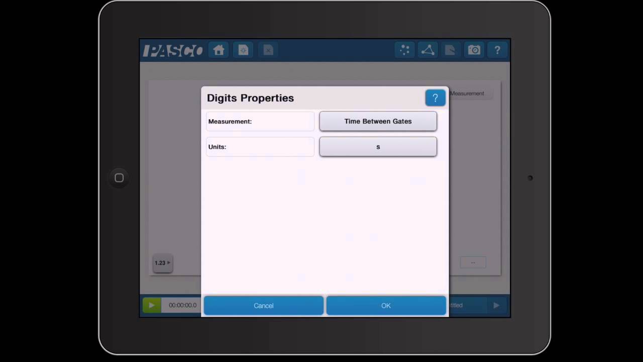 Ipad Sparklink - Photogate setup - YouTube