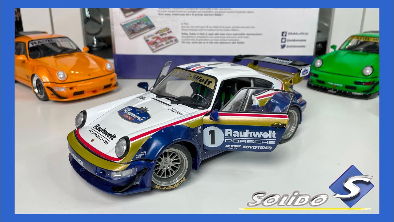 You'll Love This Solido 1:18 Porsche RWB Waikato - YouTube