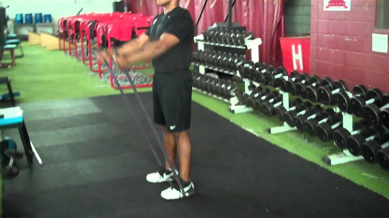 band front raises - YouTube