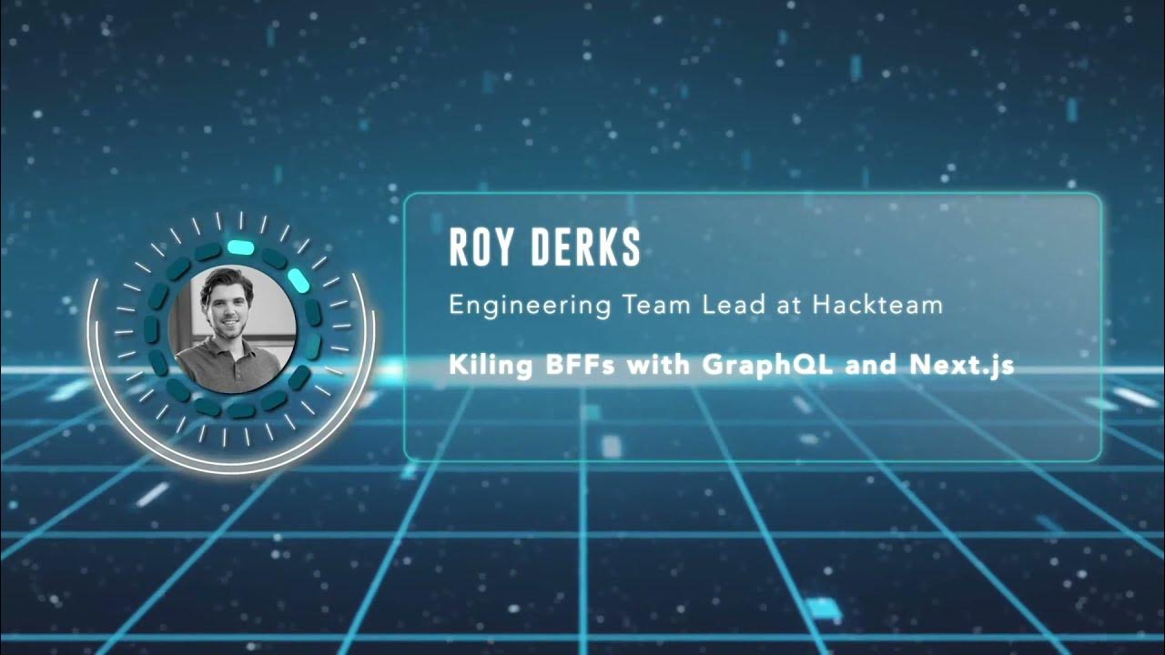 Roy Derks - Kiling BFFs with GraphQL and Next.js - React Live 2022 - YouTube