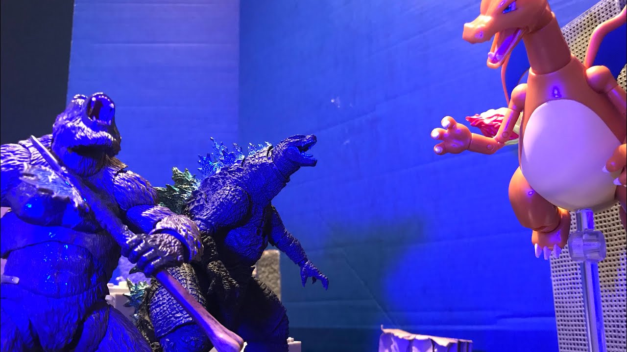 Godzilla Vs Charizard Part 2 - YouTube