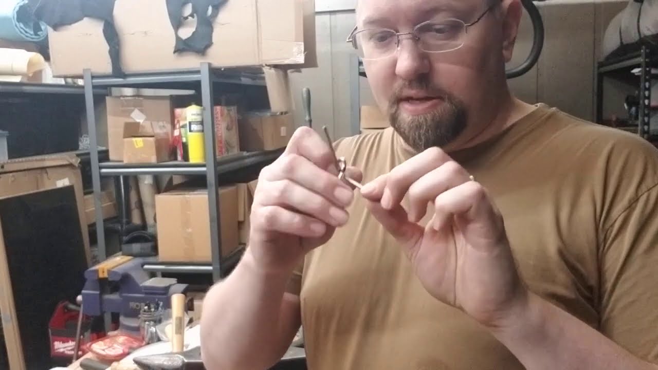 Clenching nails 4 - YouTube