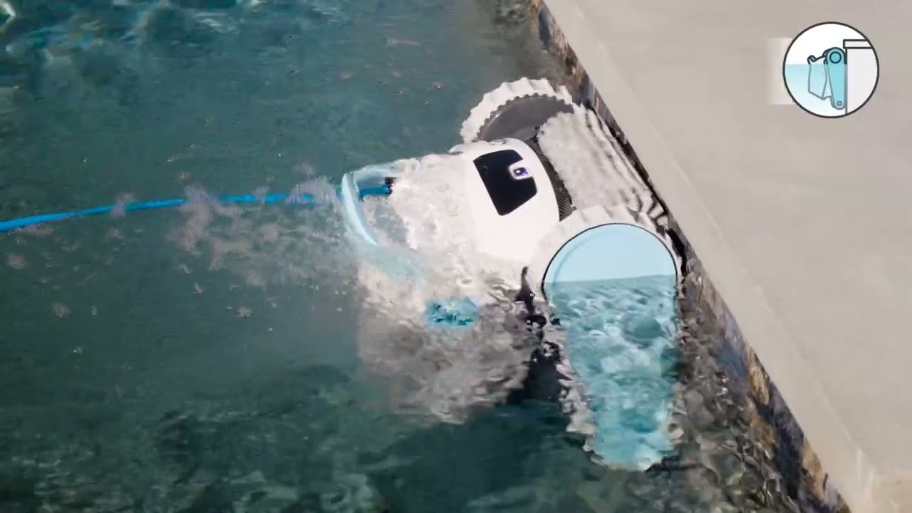 Dolphin Active 40 Robotic Pool Cleaner from Maytronics - YouTube