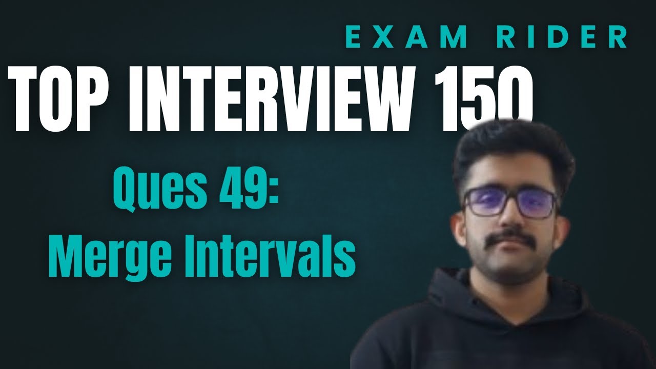 Merge Intervals Top Interview 150 Leetcode C Leetcode 3382