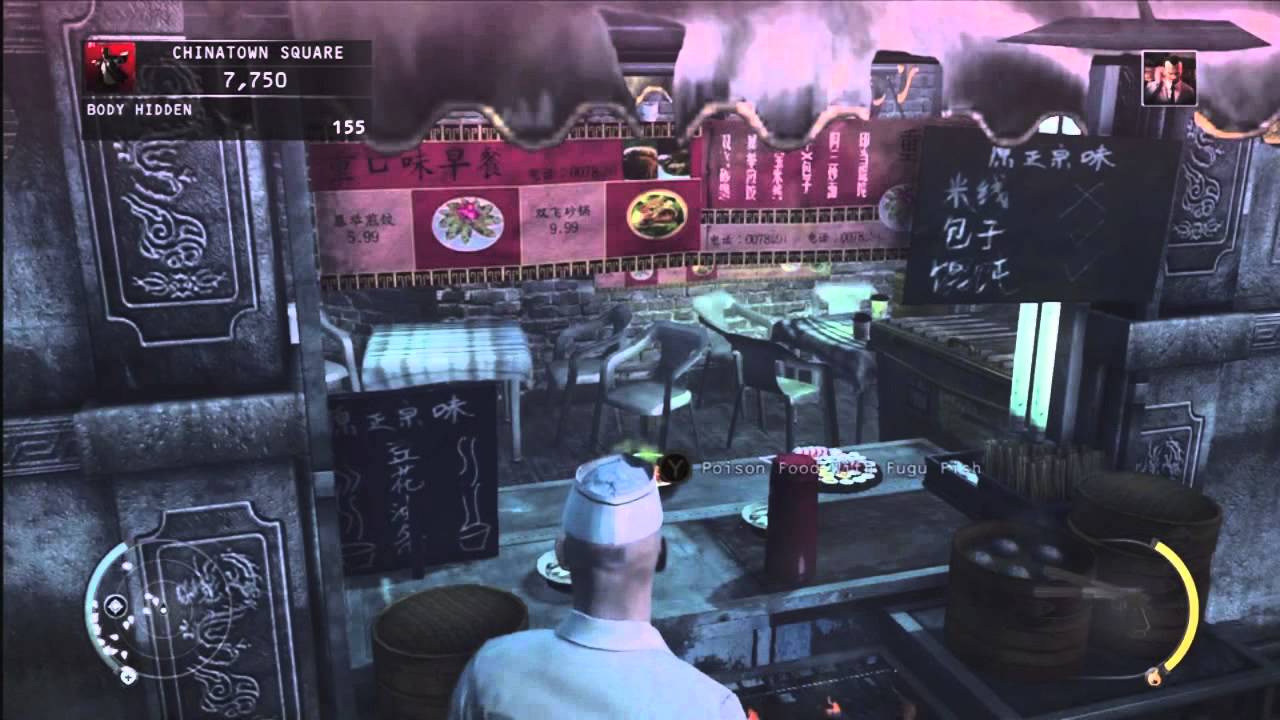 LowlyShinobiTV | Hitman Absolution | King of Chinatown: Master Poisoner ...