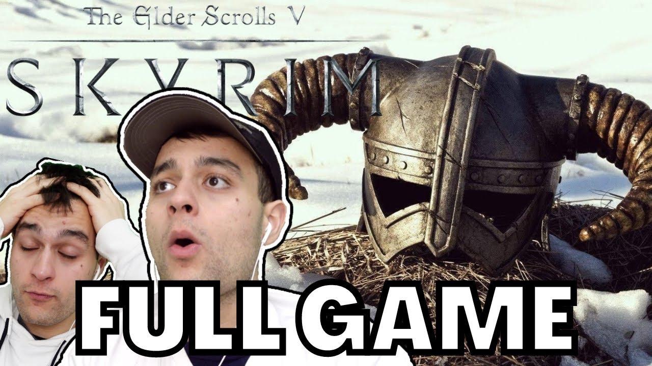 SKYRIM: My COMPLETE First-Time Playthrough Highlights - YouTube