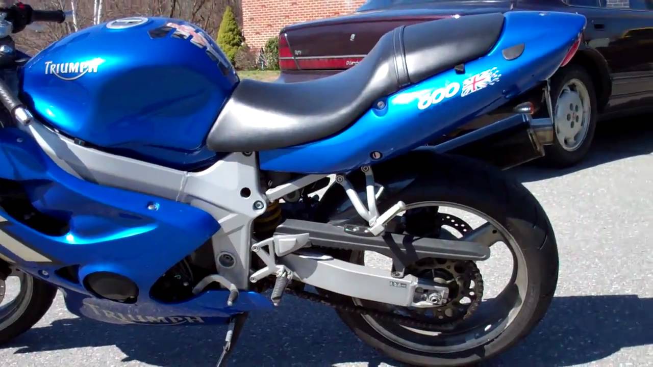 2001 Triumph TT600 for sale - SOLD - YouTube