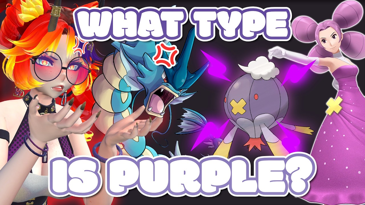 What Pokémon Type is Purple?! - YouTube
