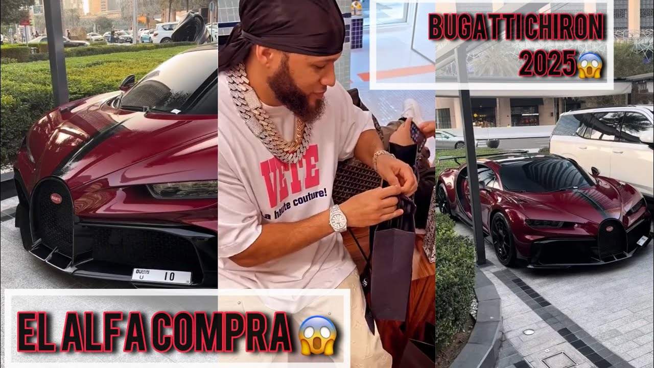 El alfa se compra el nuevo Bugatti spot 2025 en dubai y miren lo que le ...