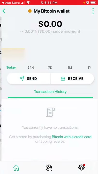 How to get bitcoin wallet address in Bitcoin.com? - YouTube