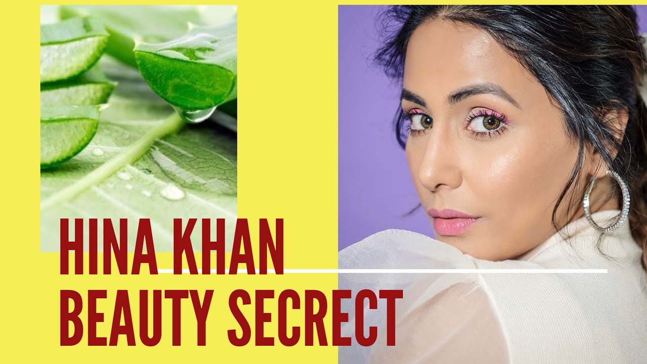 Hina khan BEAUTY secret + only one product for glowing skin 😻 - YouTube