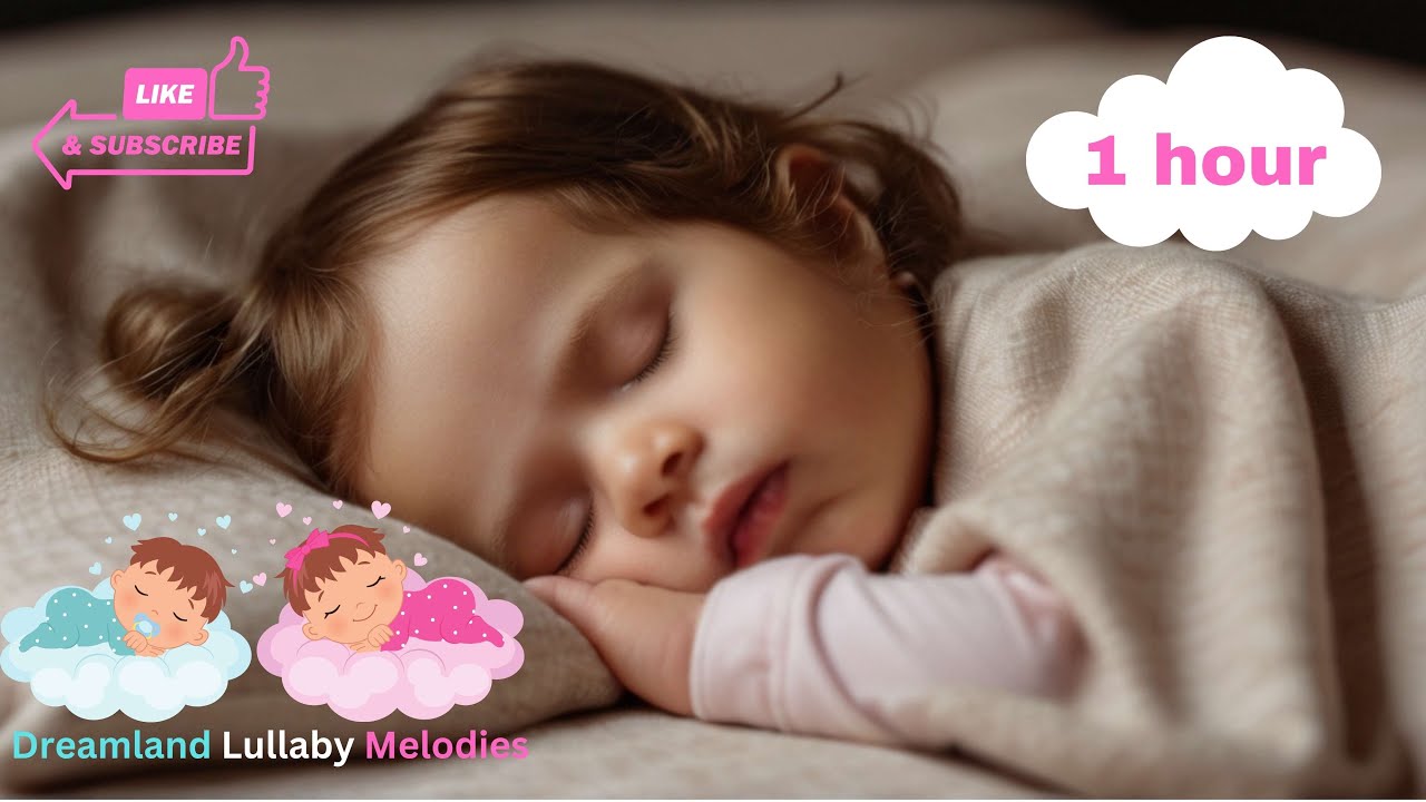 Lullaby For Babies To Go To Sleep Faster 💤 Relaxing Baby Music 🌙 1 Hour ...