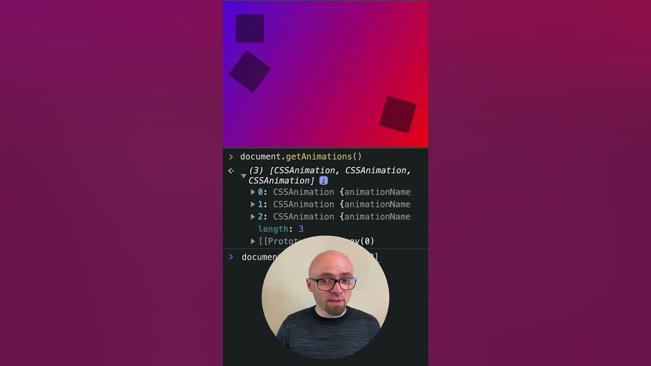 Play/Pause All CSS Animations on a Page Using DevTools Console - YouTube