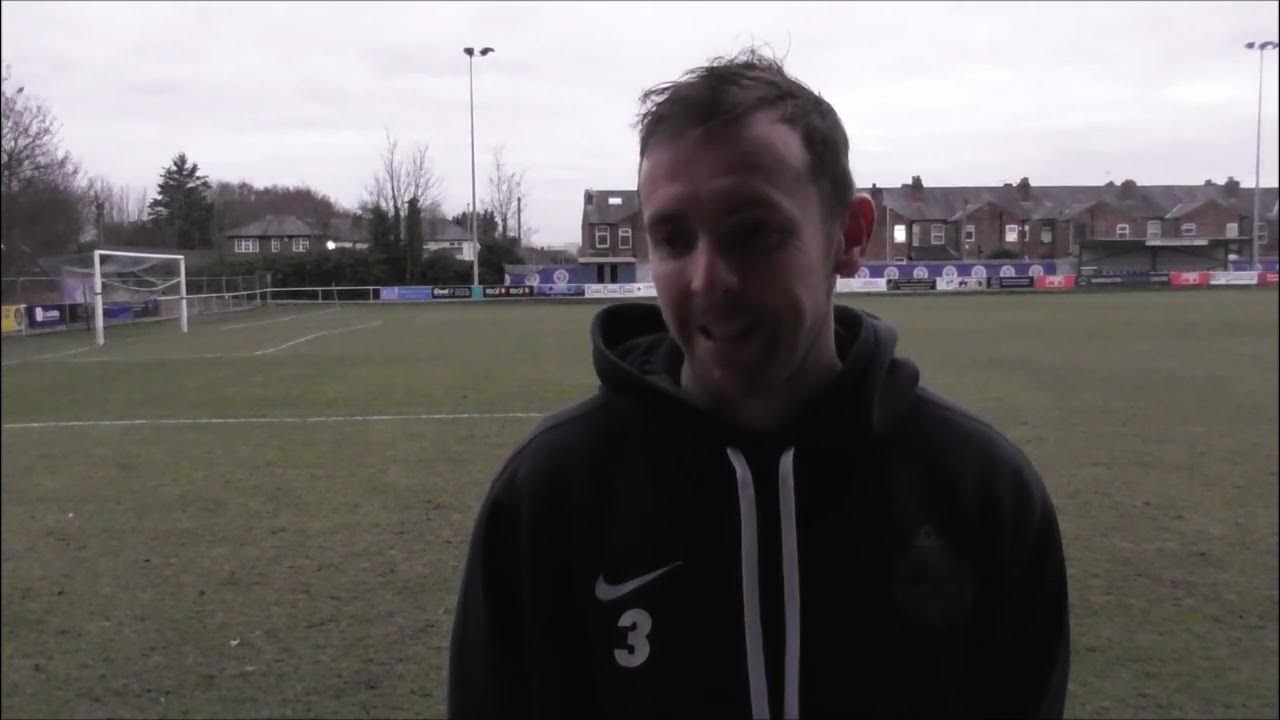 Blair Adams | Warrington Rylands 0-1 South Shields | Post-match interview - YouTube