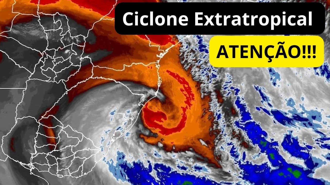 DOMINGO: Chuva e Ciclone Extratropical - YouTube