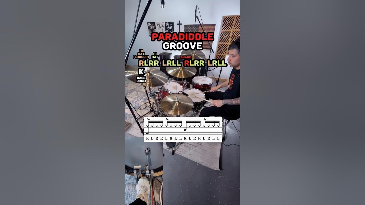 How to Play a Paradiddle (EASY DRUM Lesson) 🥁 #drums - YouTube