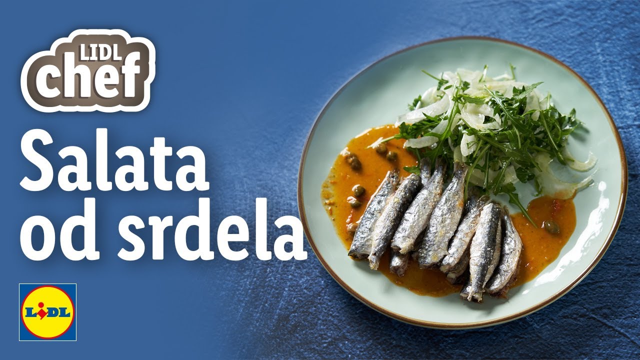 LIDL CHEF - Salata od srdela s rukolom I Lidl Hrvatska - YouTube