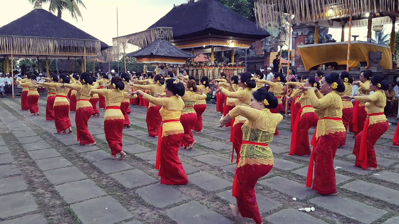 TARI REJANG RENTENG - YouTube