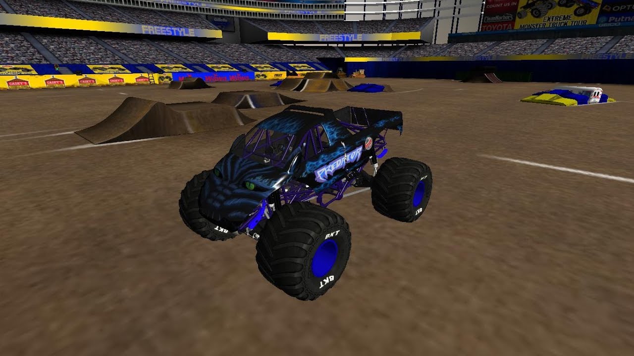 Monster Jam Predator Freestyle From Casey's Extreme MT Tour Foxborough ...