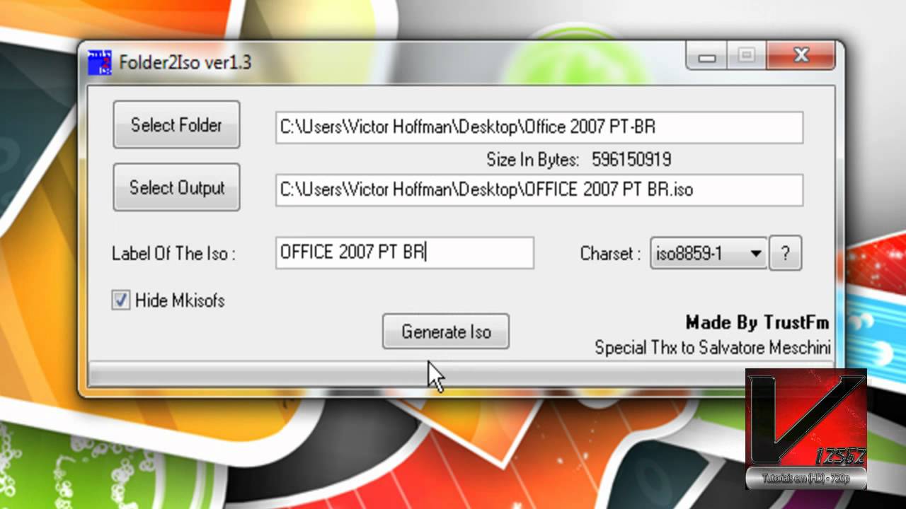 Converter Arquivos para o formato .ISO (HD) - YouTube