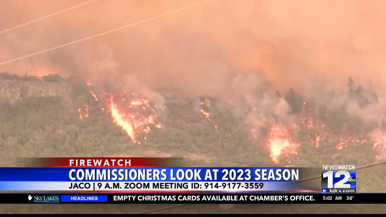 Commissioners look at 2023 fire season - YouTube