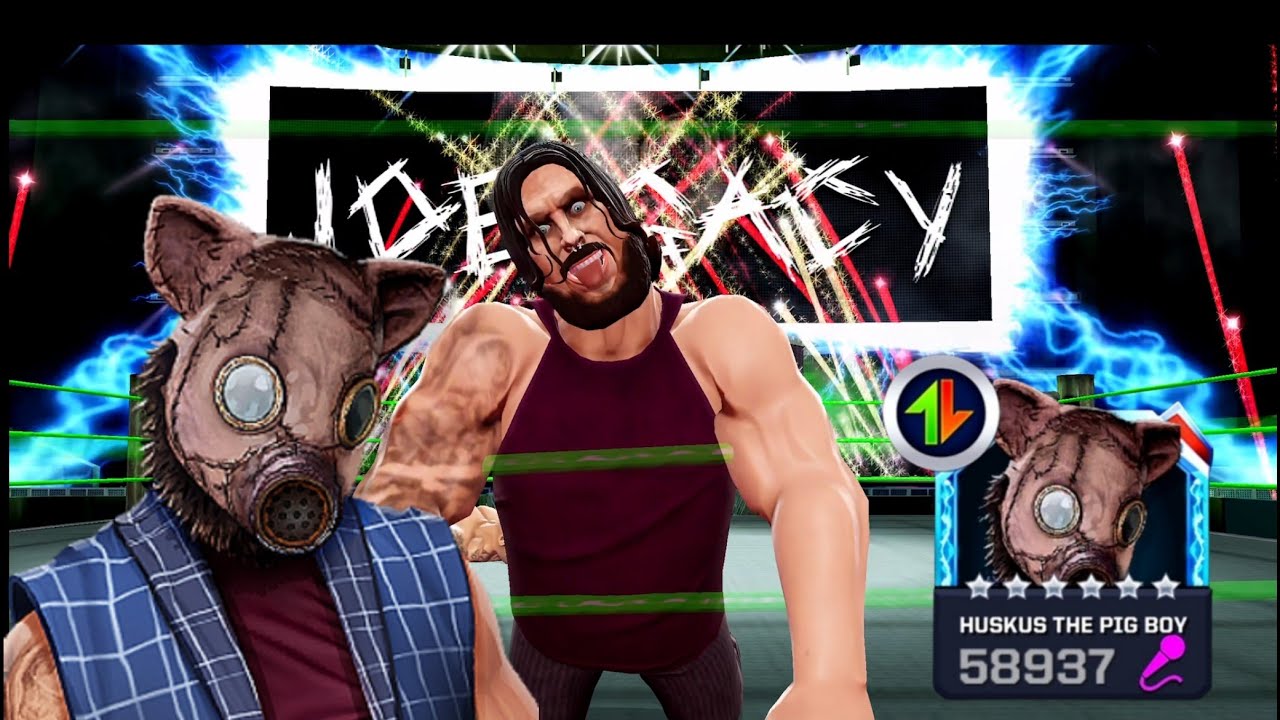 6 STAR HUSKUS THE PIG BOY GAMEPLAY WWE MAYHEM - YouTube