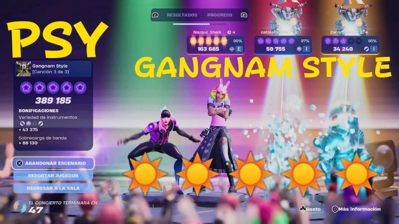 PSY - Gangnam Style - KEYTAR EXPERT | Fortnite Festival #PS5 - YouTube