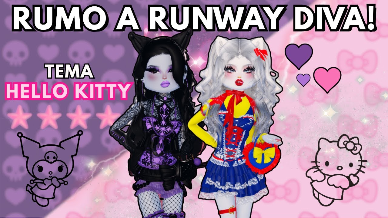 RUMO A RUNWAY DIVA com HELLO KITTY?! (DTI) - YouTube