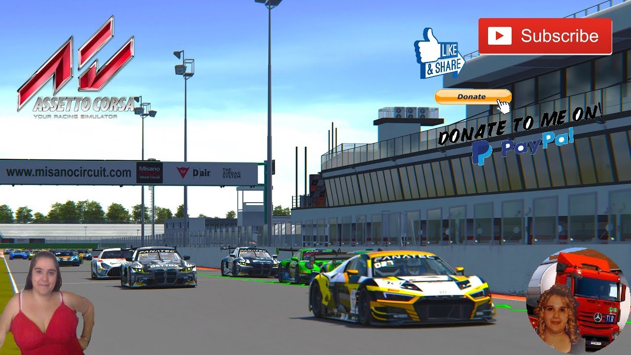 Assetto Corsa BMW M4 GT3 WRT Racing Team #46 Test Race GTWC Europe ...