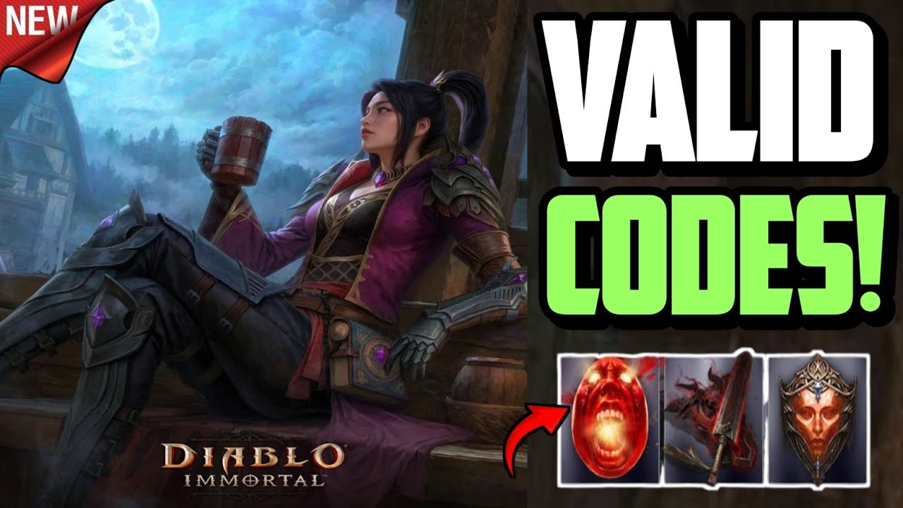 🔥DIABLO IMMORTAL🔥 Valid Gift Codes October || DIABLO IMMORTAL Promo ...