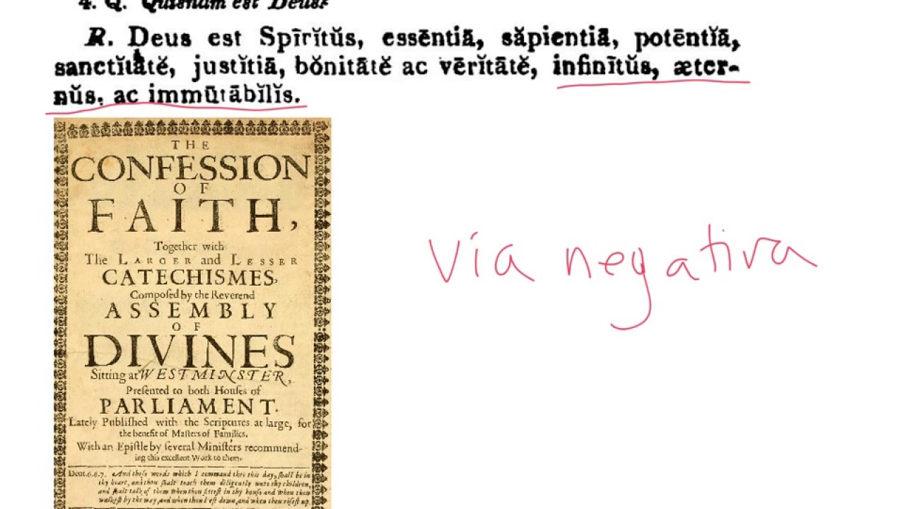 LatinPerDiem Latin Lessons: Westminster Shorter Catechism, Q&A 4 - YouTube