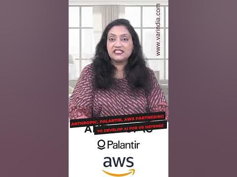 Anthropic, Palantir, AWS partnering to develop AI for US Defense #shortsvideo - YouTube