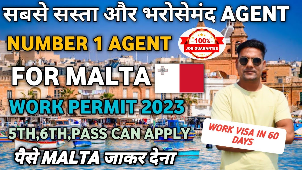Malta Free Work Permit From India Best Agent For Malta Work Visa malta-free-work-permit-from-india-best-agent-for-malta-work-visa