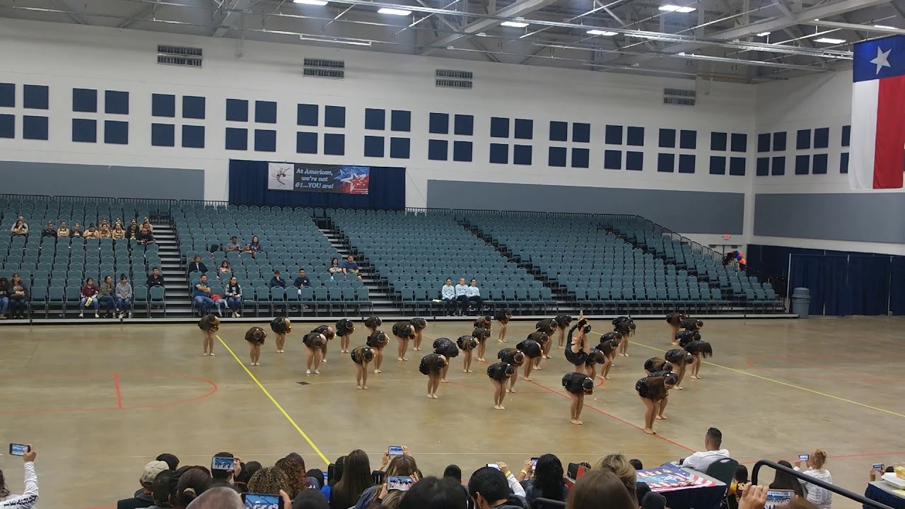 PSJA North High School Raiderettes Team Pom at ADTS Competition 2020 ...